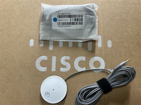 Micro đa hướng để bàn Cisco Table Microphone CS MIC TABLE J CÔNG TY TNHH THƯƠNG MẠI VÀ DỊCH