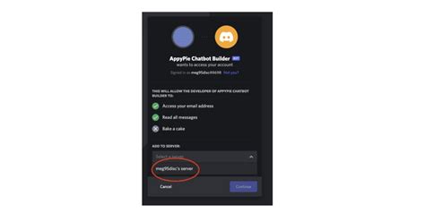 Step 8 Now Come Back To Your Appy Pie Chatbot And Click On Connect Discord Button