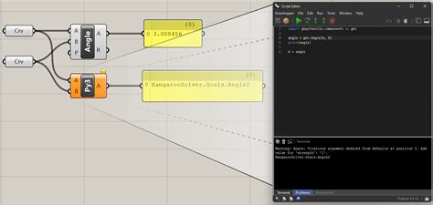 Angle Function In Grasshopper With Python Broken After Rhino Update
