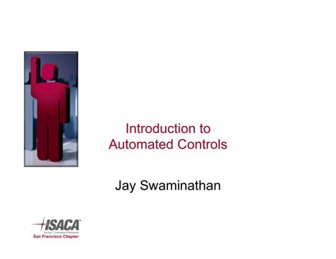 Ppt Introduction To Automated Controls Jay Swaminathan San