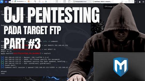 Uji Penetration Testing Enumerasi Ftp Port 21 Metasploitable 2 Hacking Tools Hacking Ftp