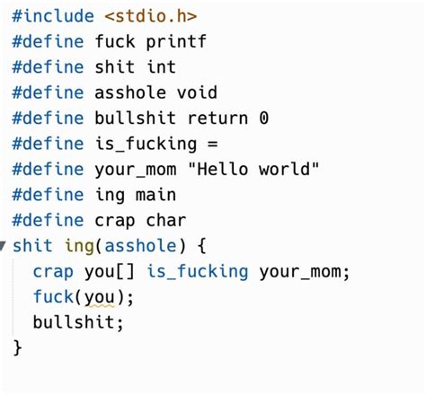I Wrote Hello World In C Rprogrammerhumor