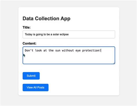 Crud App With Postgresql And Css Christopher Dahlin Posted On The