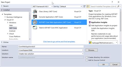 how to use kendo ui core in asp mvc core helping ninja technologists