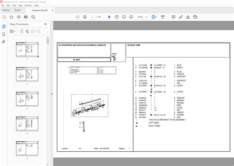 Landini 6030 Accessories Parts Manual Pdf Download Heydownloads Manual Downloads