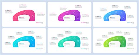 추상적인 모양의 형태로 벡터 파이 차트 인포 그래픽 템플릿의 집합입니다 3 4 5 6 7 8 부품 0명에 대한 스톡 벡터 아트 및 기타 이미지 Istock