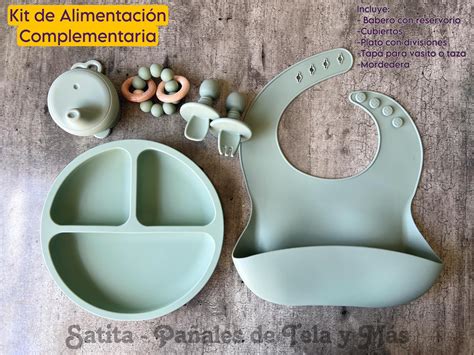 Kit De Alimentación Complementaria 500 Elaborado Con Silicón De Alta Calidad Grado