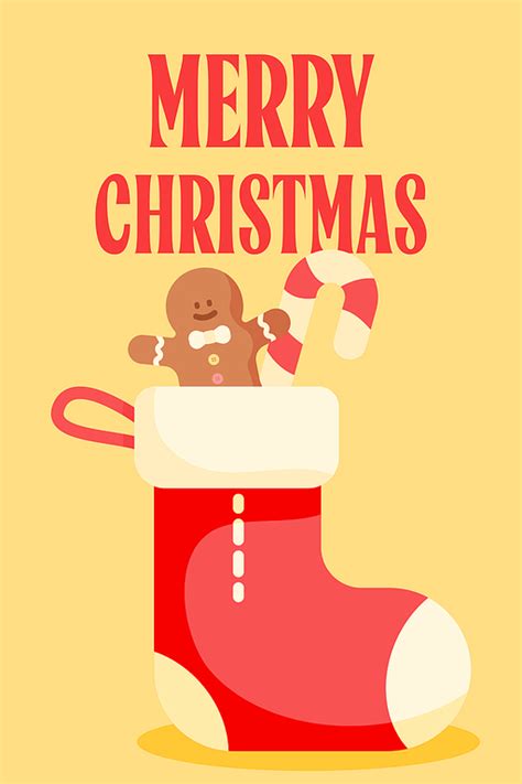 유토이미지 크리스마스 빨간 빨간색 선물 양말 장식 Christmas Stocking Xmas