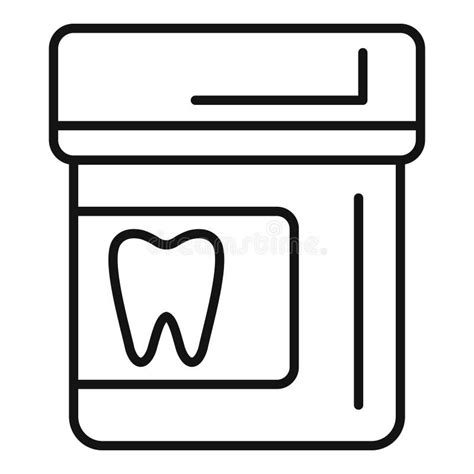 Toothpaste Tube Containing Fluoride For Healthy Teeth And Gums Stock Illustration Illustration