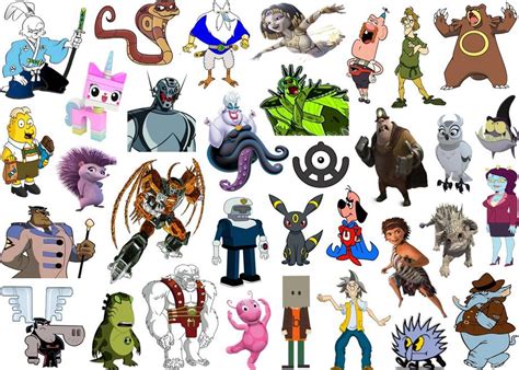Click The U Cartoon Characters Quiz By Ddd