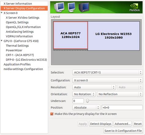Xorg Why Are My X Server Configurations Not Taken Into Account Ask Ubuntu