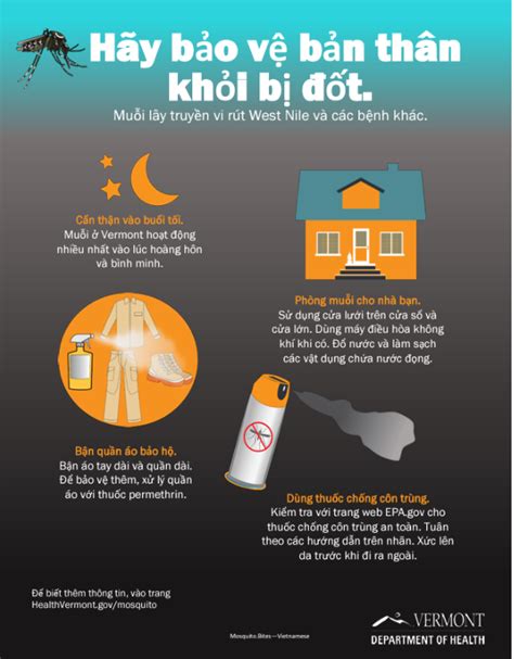Prevent Mosquito Bites Vermont Department Of Health
