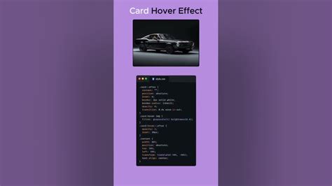Card Hover Effect Coding Codewithharry Csseffect Codingtutorial