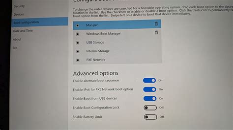surface pro 4安装linux manjaro 、windows10双系统