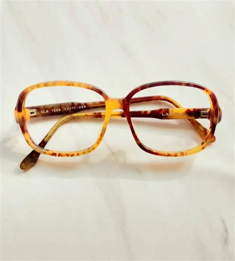 Deadstock 老品全新 法國 Lanvin 仿玳瑁風格 膠框古董眼鏡 昨日好物 • Yesterday Nicethings｜眼鏡鏡框人氣榜 Pinkoi
