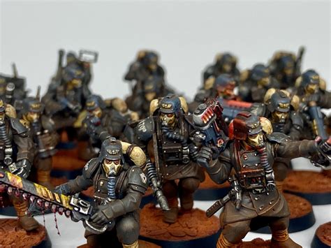 Krieg Kill Team Veteran Guardsmen Kill Team Completed