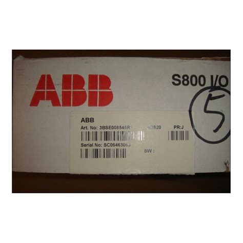 AO820 3BSE008546R1 ABB Analog Output Modules Grupo Vazsir
