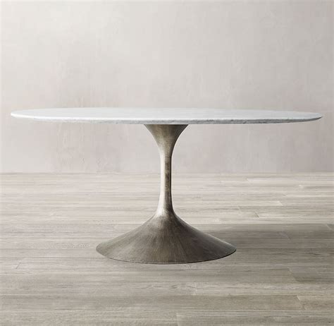 Aero Marble Oval Dining Table Dining Table Marble Oval Table Dining