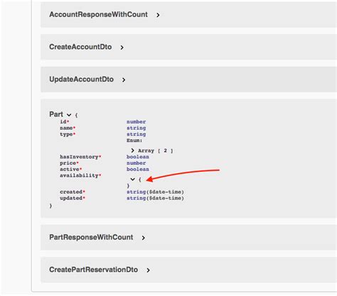 I Require Object List Of A Class In Apimodelproperty · Issue 194 · Nestjsswagger · Github