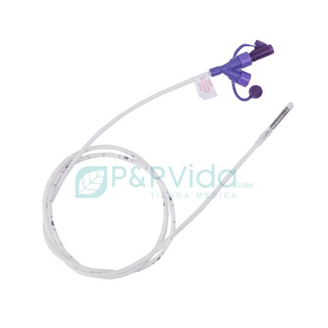 Sonda Nasogástrica Dobbhoff Con Peso Para Adulto De Larga Duración