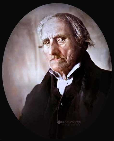 Original And Restored Photograph Of Conrad Heyer The Image Was Taken In 1852 When Heyer Was