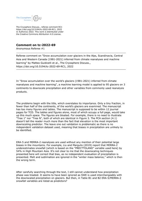 Pdf Snow Accumulation Over The Worlds Glaciers 19812021 Inferred