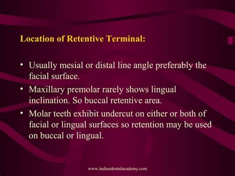 Dtrect Retainer Dental Crown And Bridge Courses Ppt