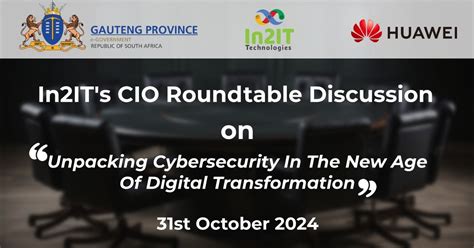 In2it Technologies On Linkedin Cybersecurity Digitaltransformation Cioroundtable Innovation…