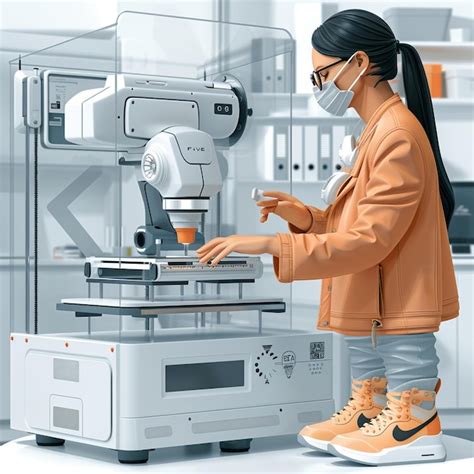 Tester Software In A Digital Twin Lab Clipart Premium Ai Generated Image