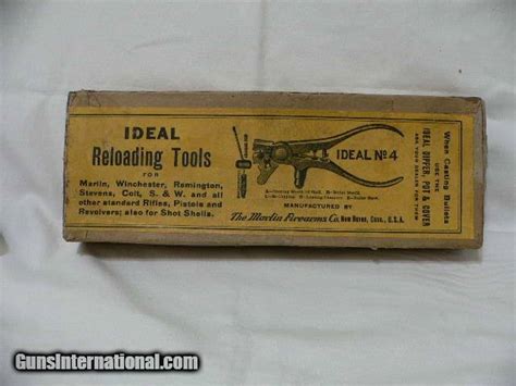 Ideal Reloading Tools No 4 In 38 Special In The Original Box