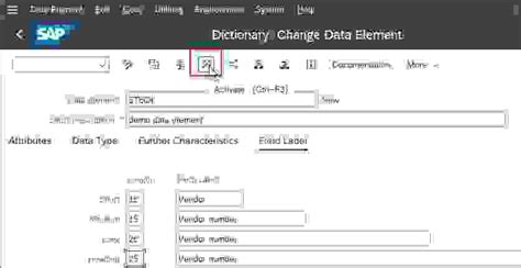 How To Create Data Element In Abap