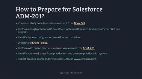 Ppt How To Prepare For Adm 201 Exam On Salesforce Certified Administrator Powerpoint