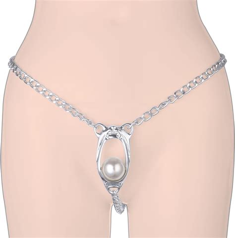 Amazon Com Female Chastity Devices With Metal Lock Abstinence BDSM Sex Belt Adjustable