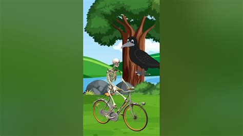 কাকের ডিমে কঙ্কাল Srcartoon51 Banglacartoon Viral Bangla Animation Shorts Youtube