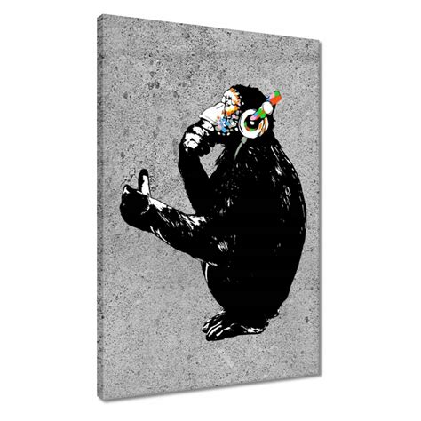 Obrazy 40x60 Dj Opice To Má Ráda Za 328 00czk Allegro