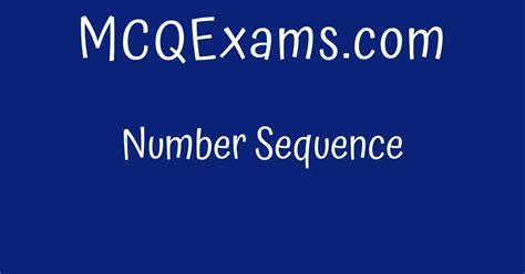 Number Sequence
