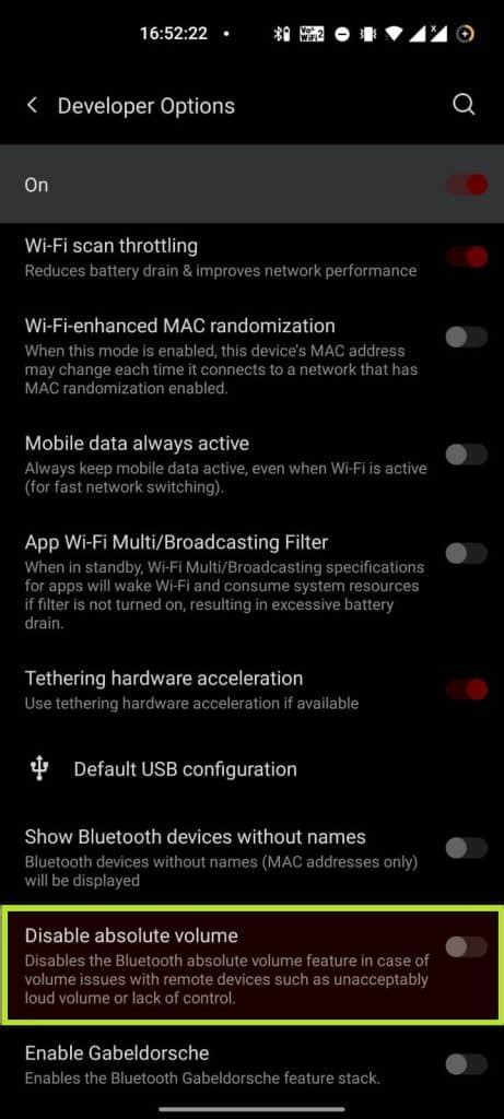 How To Disable Absolute Bluetooth Volume On Android