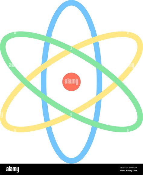 Nucleus Atom Structure Line Cut Out Stock Images And Pictures Alamy
