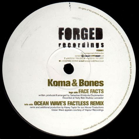 Koma And Bones Face Facts Releases Discogs