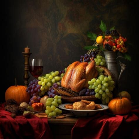 Premium Ai Image Thanksgiving Posters High Quality 4k Ultra Hd Hd