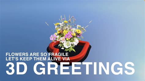 Bit By Bit Developers On Linkedin Flowers In 3d Greetings Card Tutorial Video For Visual