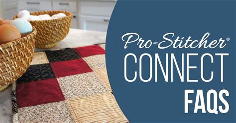 Pro Stitcher Connect Faqs Pro Stitcher