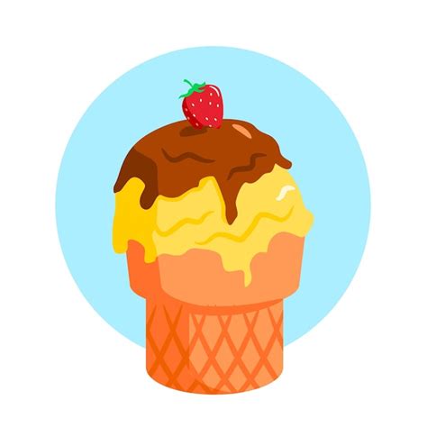 Helado Vector Premium