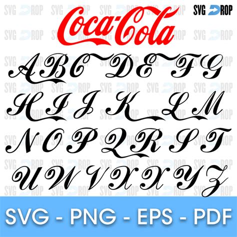 Coca Cola Font Svg Svg Drop