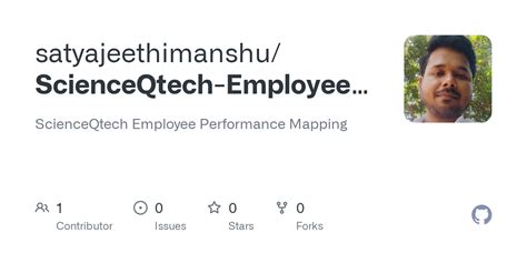 Scienceqtech Employee Performance Mapping In Sqlreadmemd At Main · Satyajeethimanshu