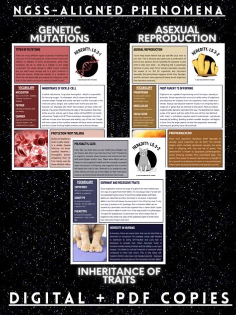 Introduction To Genetics Ngss Informational Text Guided Reading