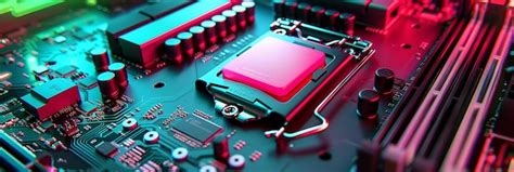 Premium Photo Modern Computer Motherboard And Cpu Socket
