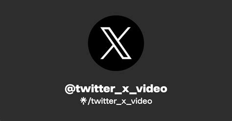 Twitter X Video Linktree