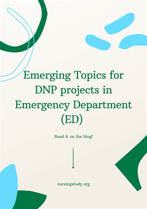 55 emergency department ideas for dnp projects and examples