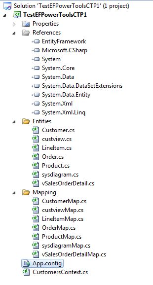 Quick Look At Reverse Engineer Db Into Code First Classes The Data Farm